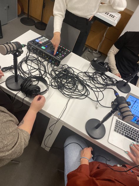 Crash Course i Sensus podcast-studio | Sensus