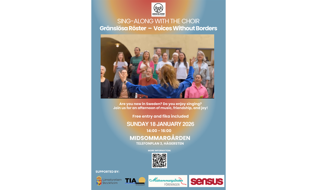 Sing along with the choir Gränslösa röster - Voices woitout borders ...